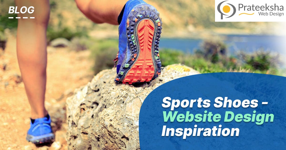 Sports Shoes -Website Design Inspiration - Prateeksha Web Design - Medium