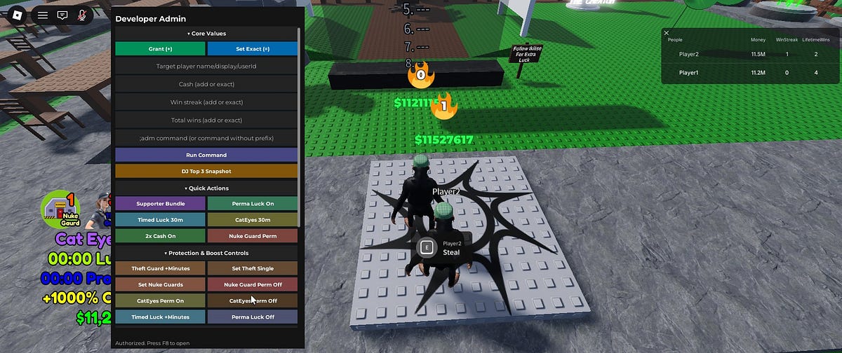 Building a Production-Ready Developer Admin Panel in Roblox (With Real ...