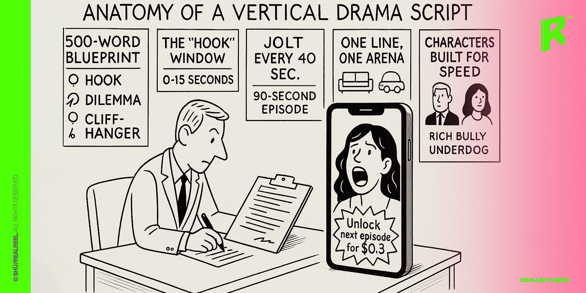 The Anatomy of a Vertical Drama Script | by Real Reel | Real Reel™ | Medium