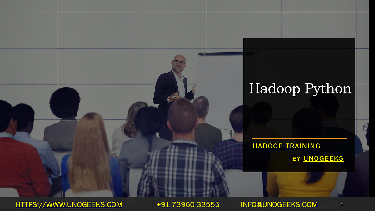 Hadoop Python. You are interested in information… | by Shiva Yarlagadda | Medium