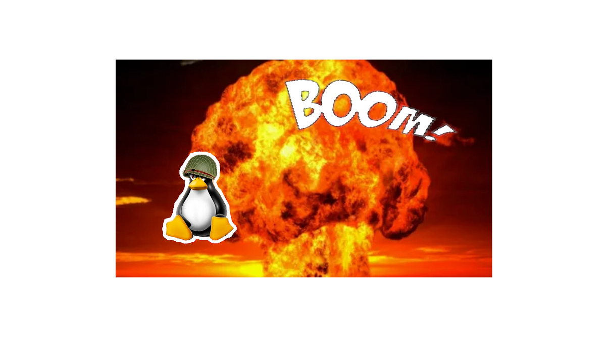 Self Destruct Code for Linux Computers | by Prinux | Medium