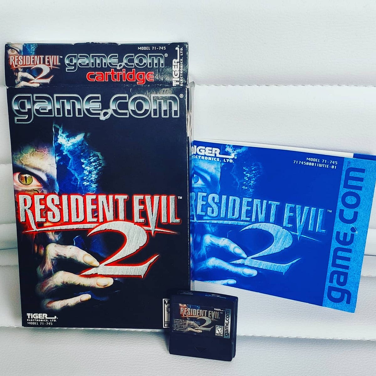 Resident Evil 2 for the Game.com Tiger Handheld Console | by Daniel ...