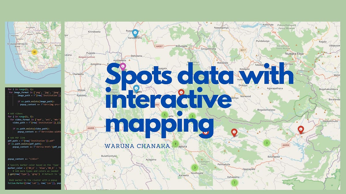 Getting Spots Data with Folium Interactive Mapping | by Waruna Chanaka ...