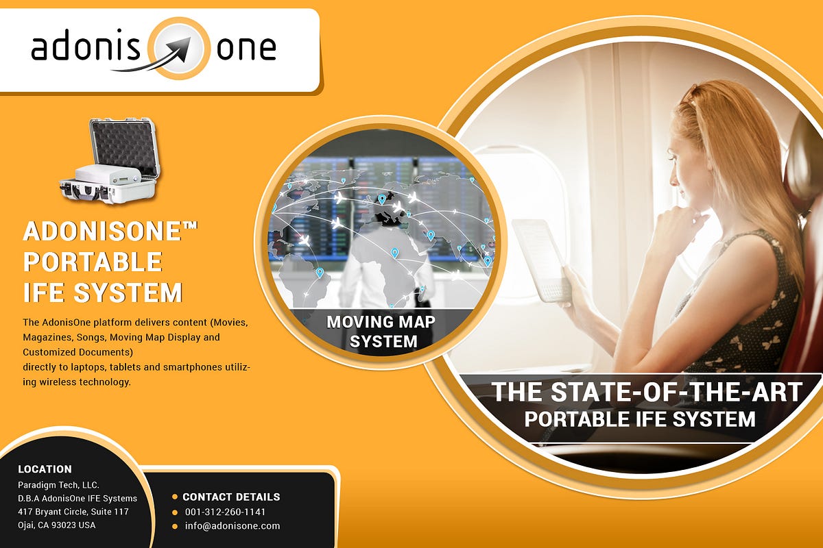portable ife system | AdonisOne - adonis one - Medium