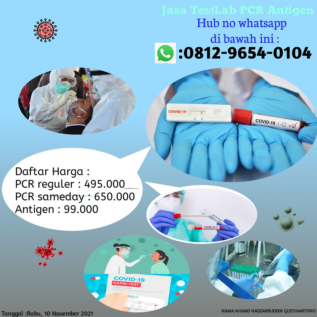 AKURAT.! Wa 0812-9654-0104 Tempat Lab Tes Pcr Di Johar Baru | by ...