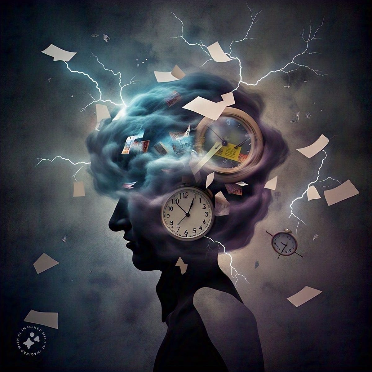 ADHD and Anxiety: A Chaotic Loop. When ADHD fuels anxiety, life feels ...