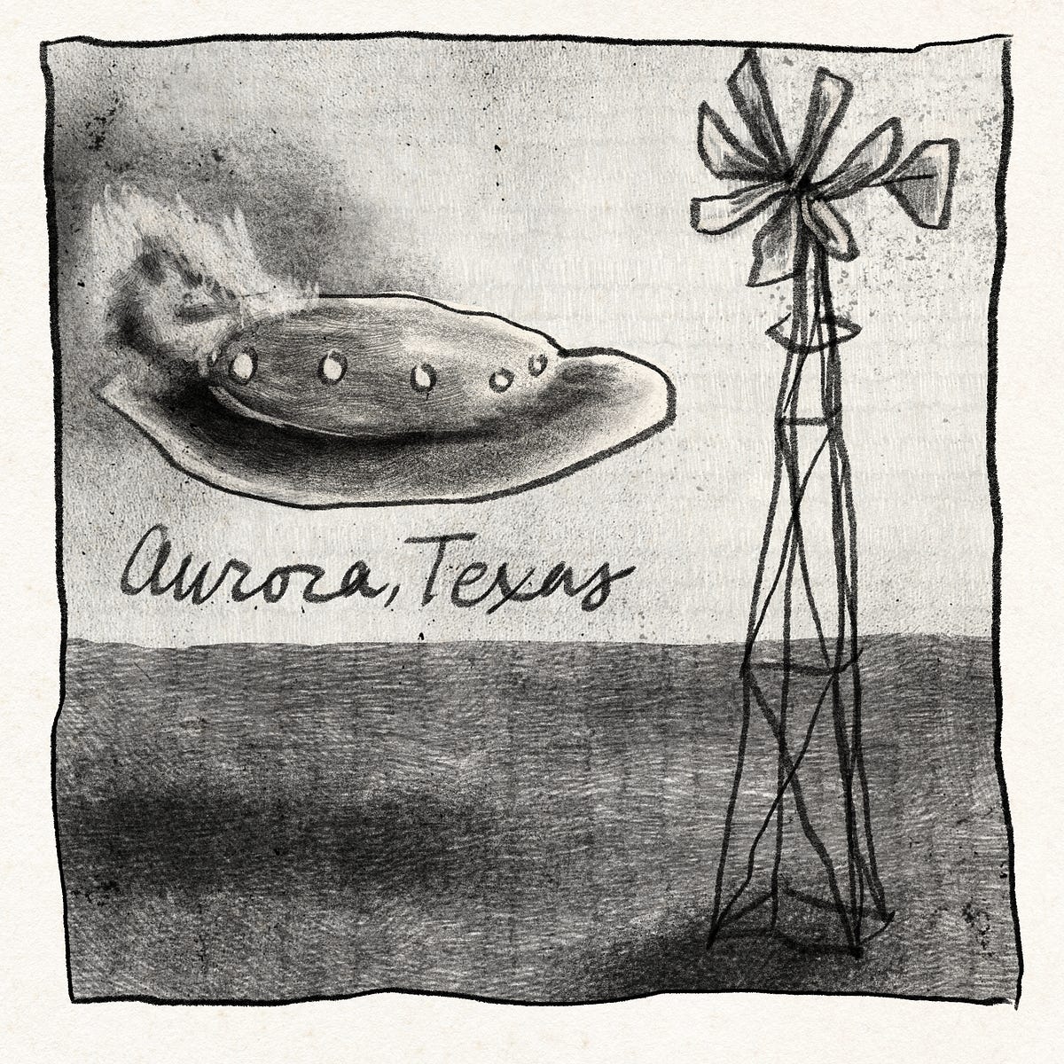 The UFO crash in Aurora, Texas. A look at a 19th-century UFO crash in ...