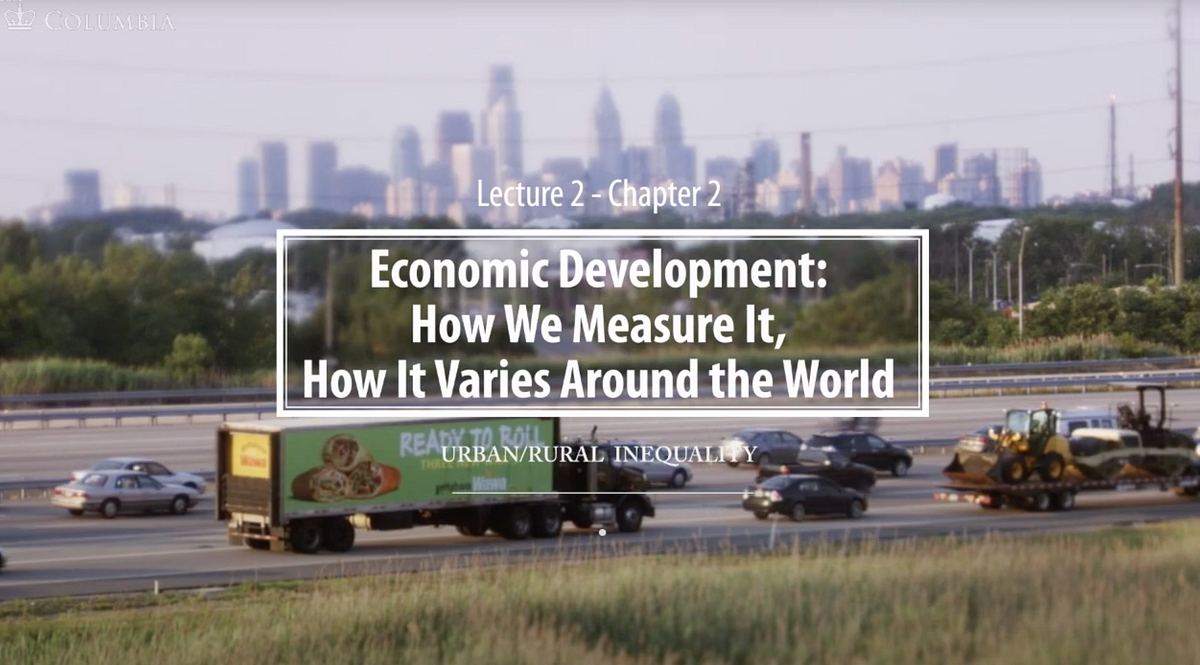 Urban / Rural Inequality. Lecture 2 — Chapter 2 of Jeffrey Sachs’… | by ...