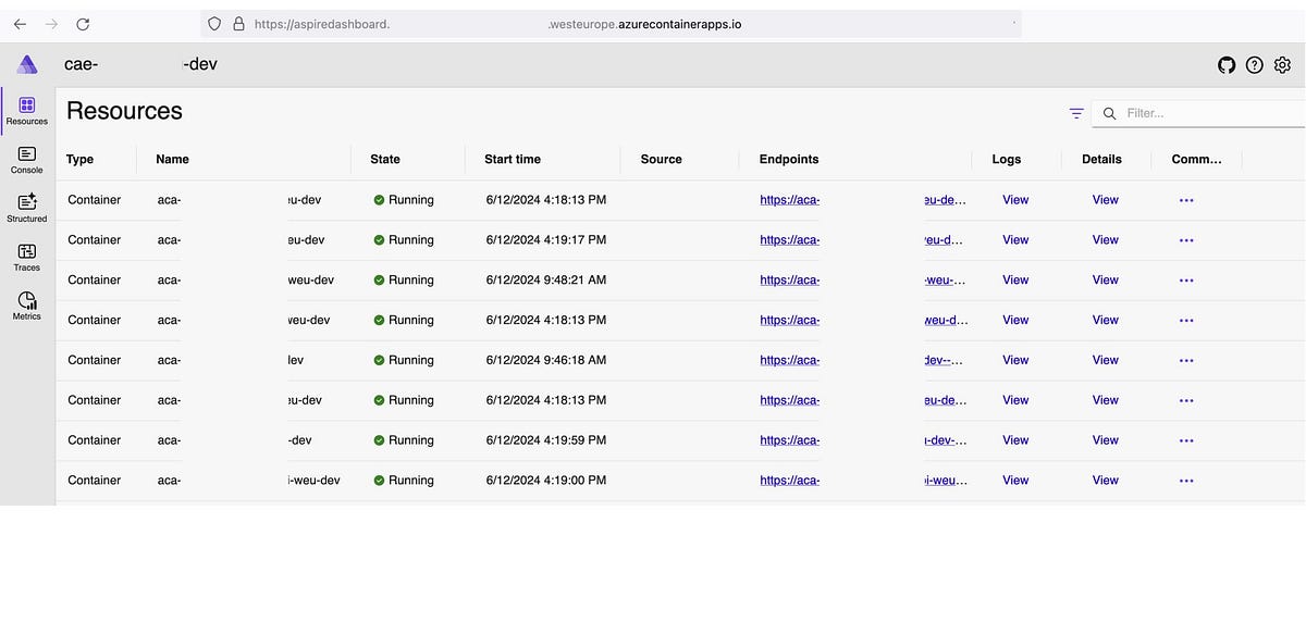 How To Set Up The Net Aspire Dashboard On Container App Environments 4578