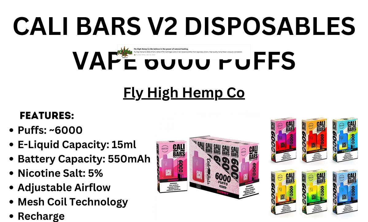 Why My CALI BARS V2 DISPOSABLES VAPE 6000 PUFFS Is Better Than Yours ...