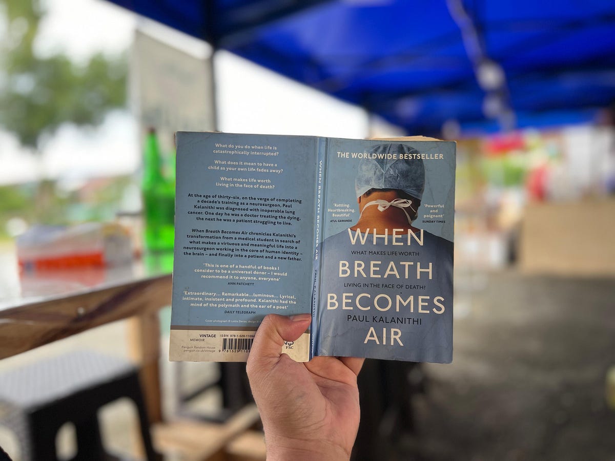 When Breath Becomes Air: The Book That Changed My Perspective! | by ...