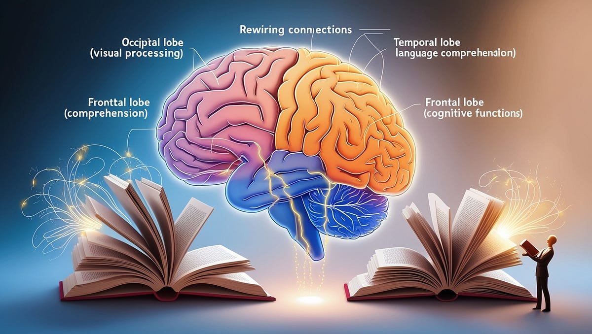 “Rewiring Your Mind: The Fascinating Neuroscience of Reading” | by ...