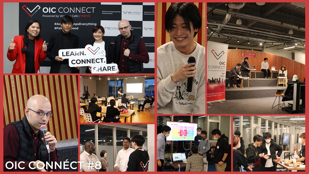 【開催レポート】OIC CONNÉCT #08. 多様な人が交流し、学びの機会を創出するプログラムとして立命館学園とVenture… | by Venture Café Tokyo | Medium