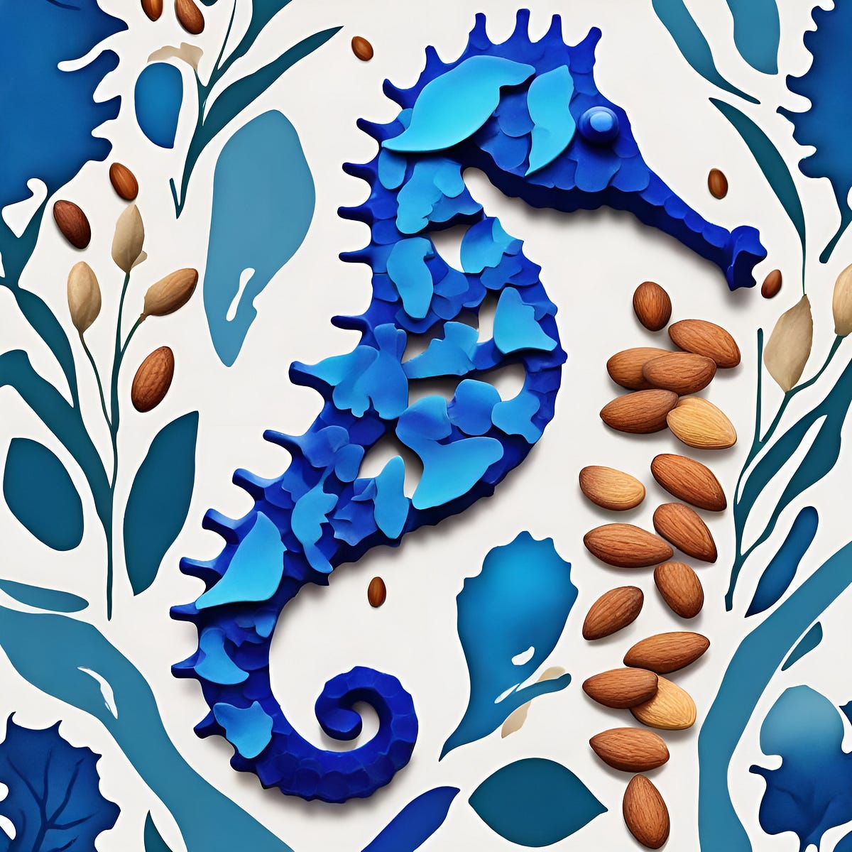 The Seahorse and the Almond - Iceberg’s Poetry - Medium