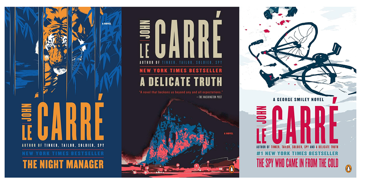 Book Redesign- John Lee Carre. On my class for Principles of Visual ...