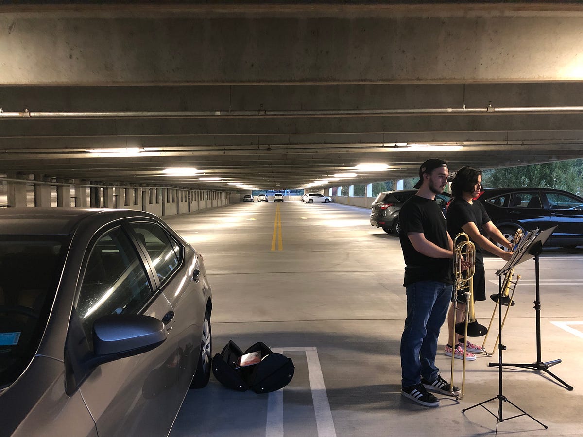 Playing for Parked Cars: Music Students Find New Ways to Practice ...