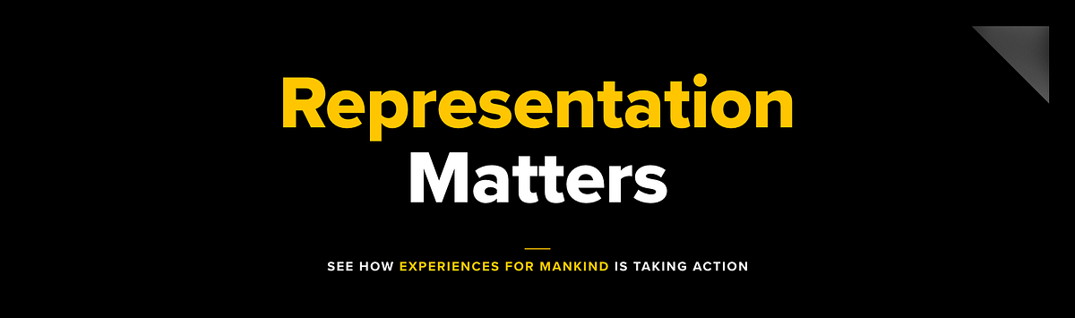 Representation Matters. We are committed to making change in… | by ...