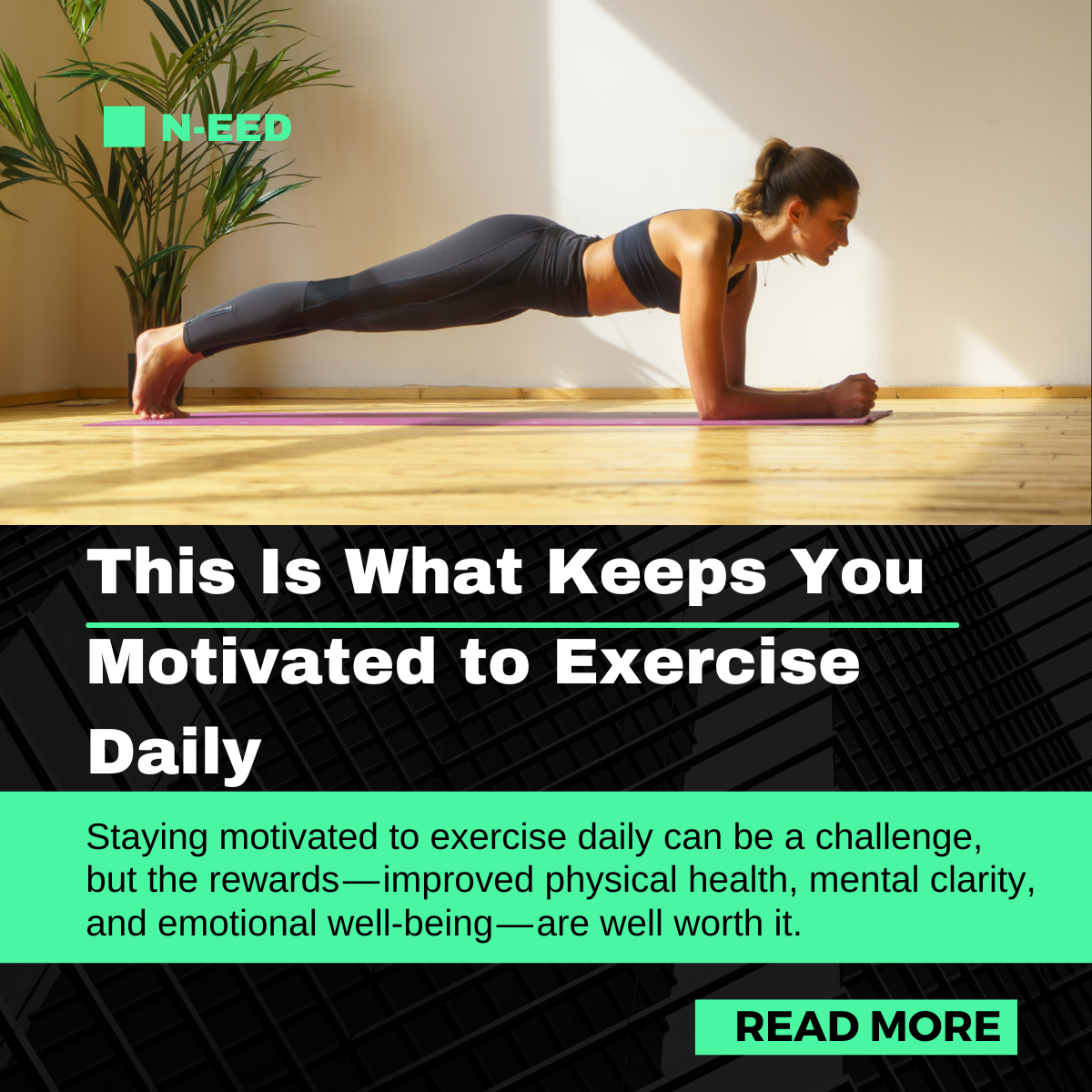 This Is What Keeps You Motivated to Exercise Daily | by R-EED | N-EED ...