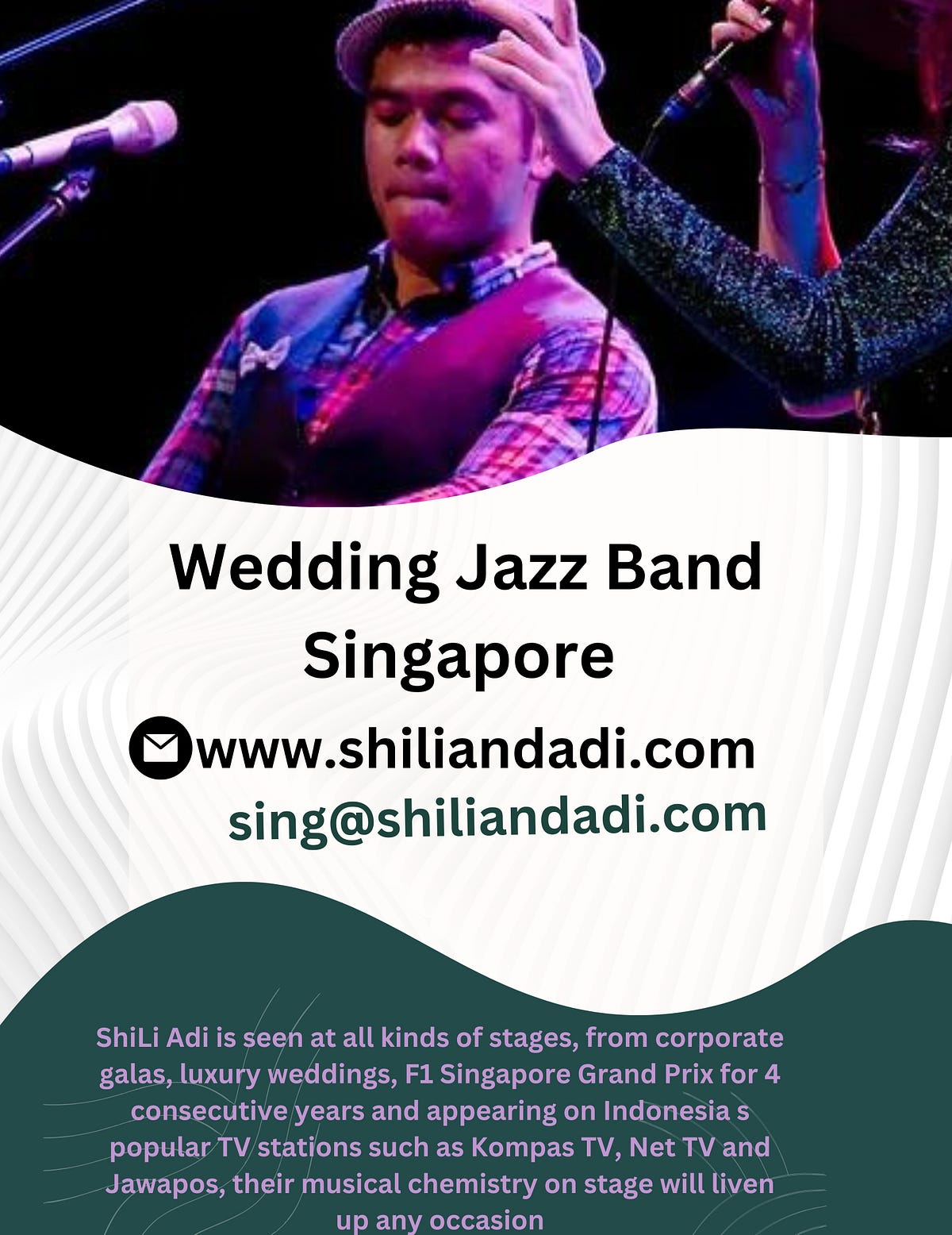 Wedding Jazz Band Singapore - Om Family Ashram - Medium