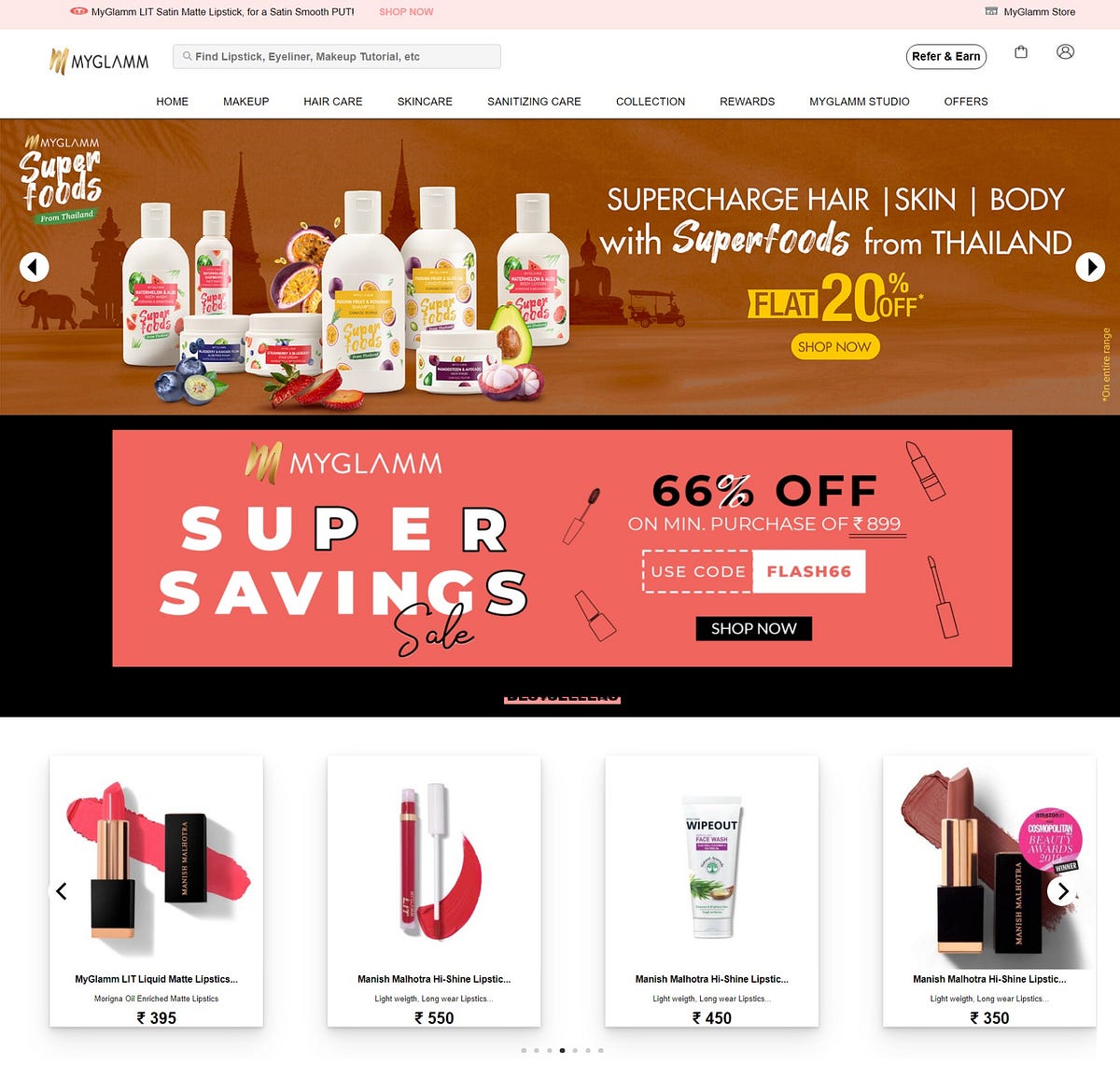 Cloning myglamm.com within 5 days using HTML/CSS & JAVASCRIPT🤖. | by ... Cloning myglamm.com within 5 days using HTML/CSS & JAVASCRIPT🤖. | by ...