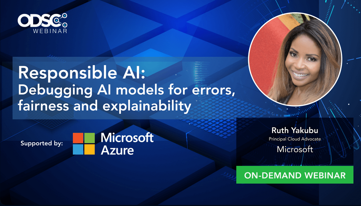 Responsible AI: Debugging AI for errors, fairness and explainability | by Ruth Yakubu | Medium