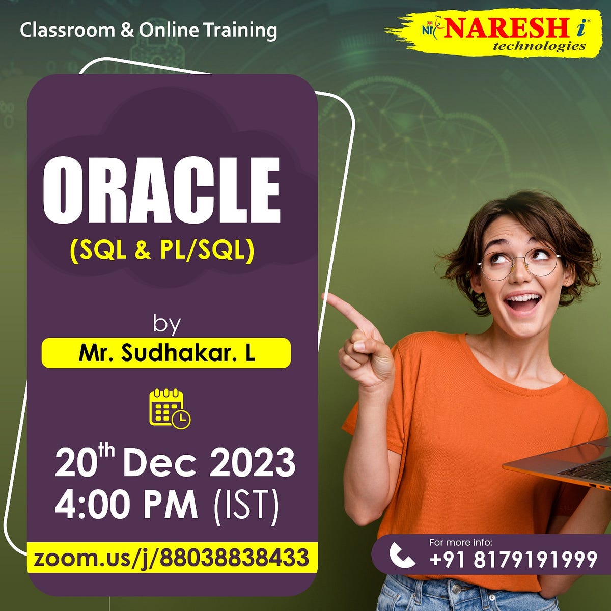 Oracle Online Training — Naresh IT - Avinash Nit - Medium