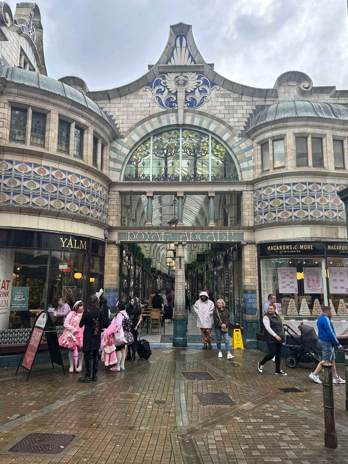 Our Spectacular Royal Arcade.. This Art Nouveau jewel is nestled in ...