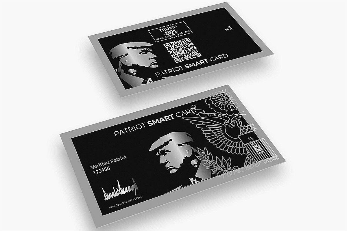 Trump Patriot Smart Card: Quick Review | by Joe Regan | Medium