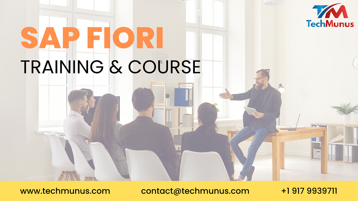 SAP Fiori Training and Course - TechMunus Solutions - Medium