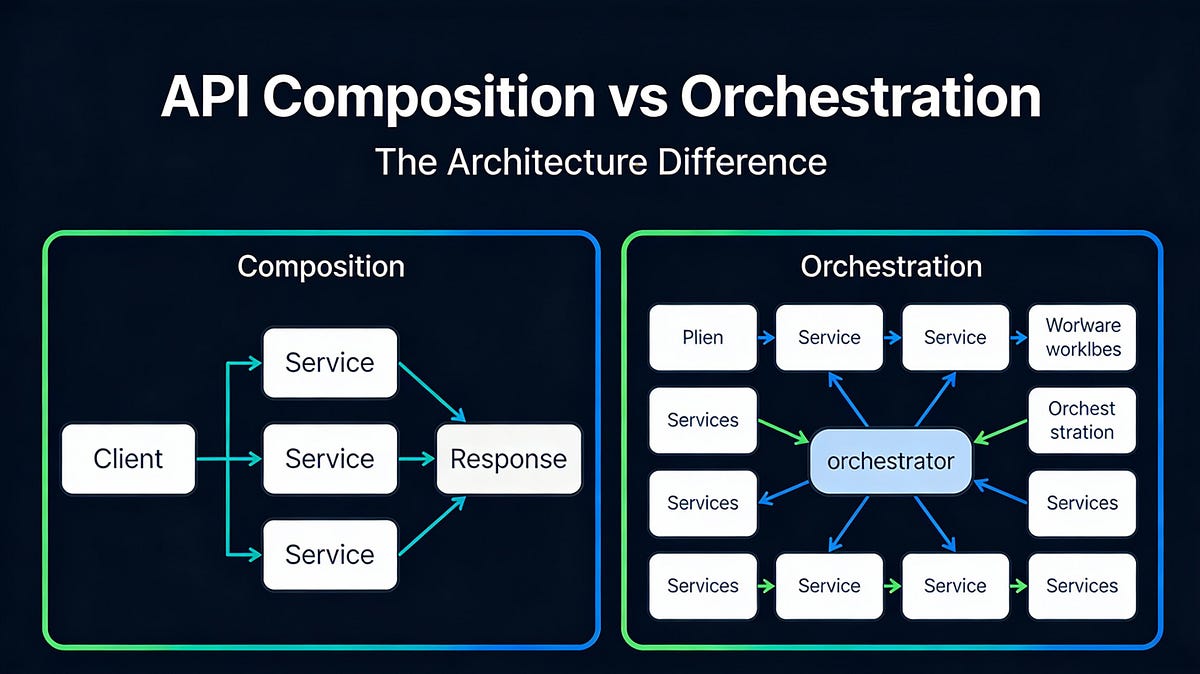 API Composition vs Orchestration: The Difference That Quietly Decides ...