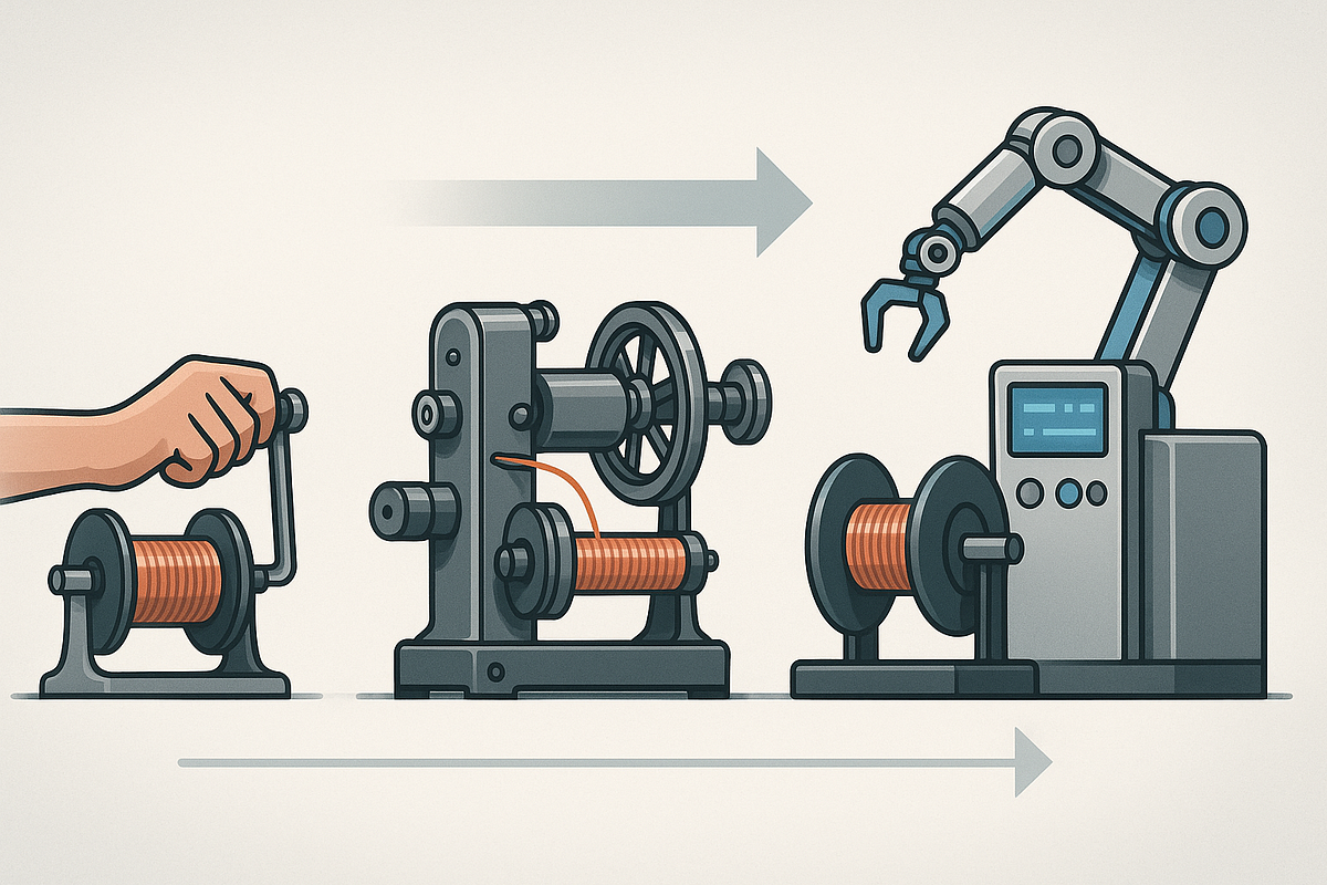 From Manual to Marvel: The Evolution of Automatic Winding Machines | by ...