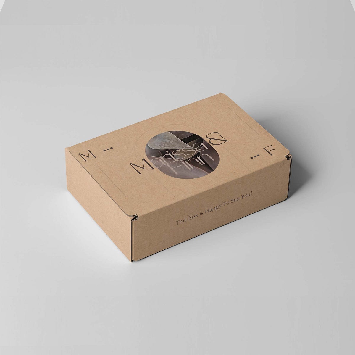Custom Kraft Mailer Boxes - THE MAILER BOX - Medium