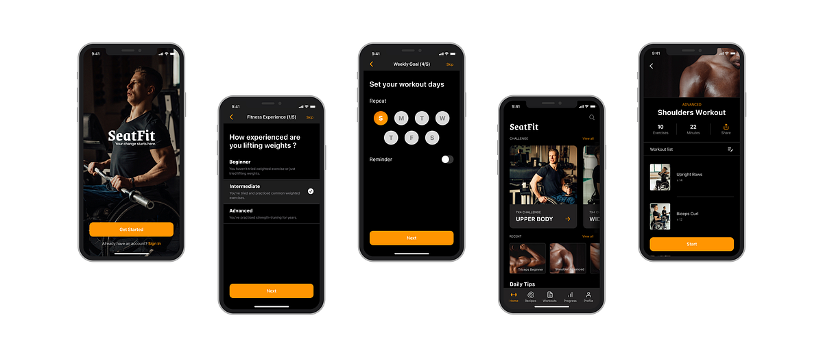 SeatFit App Case Study - Heba Ashmawy - Medium