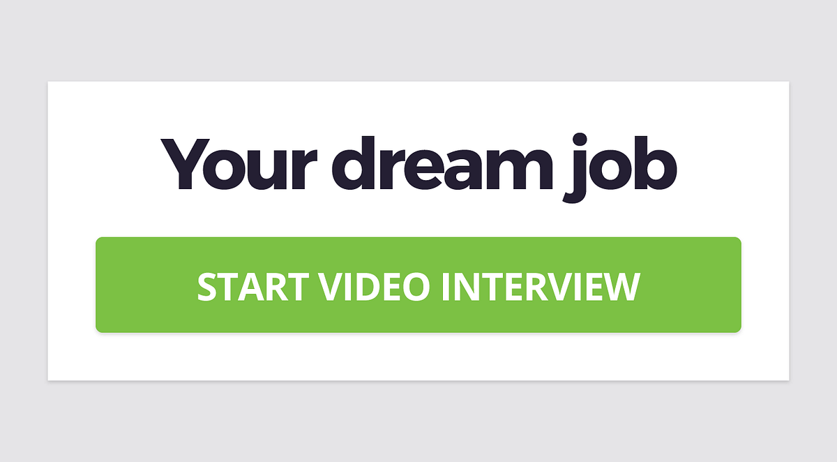 How to — Take a video interview. When you receive an invitation for a ...