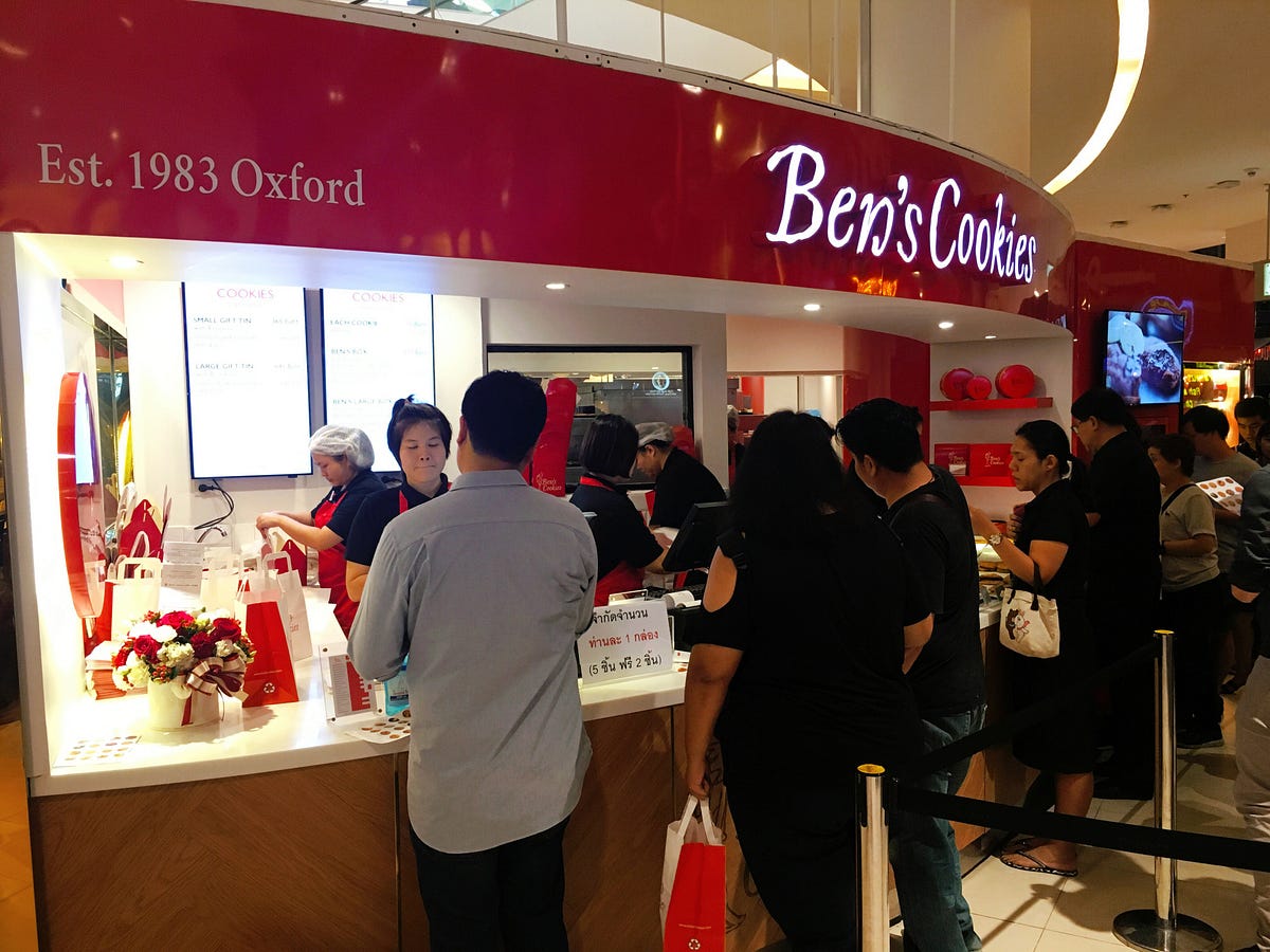 รีวิว Ben’s Cookies คุกกี้แห่งเมืองผู้ดี…สู่สยามนคร | by Rarinrina | Medium