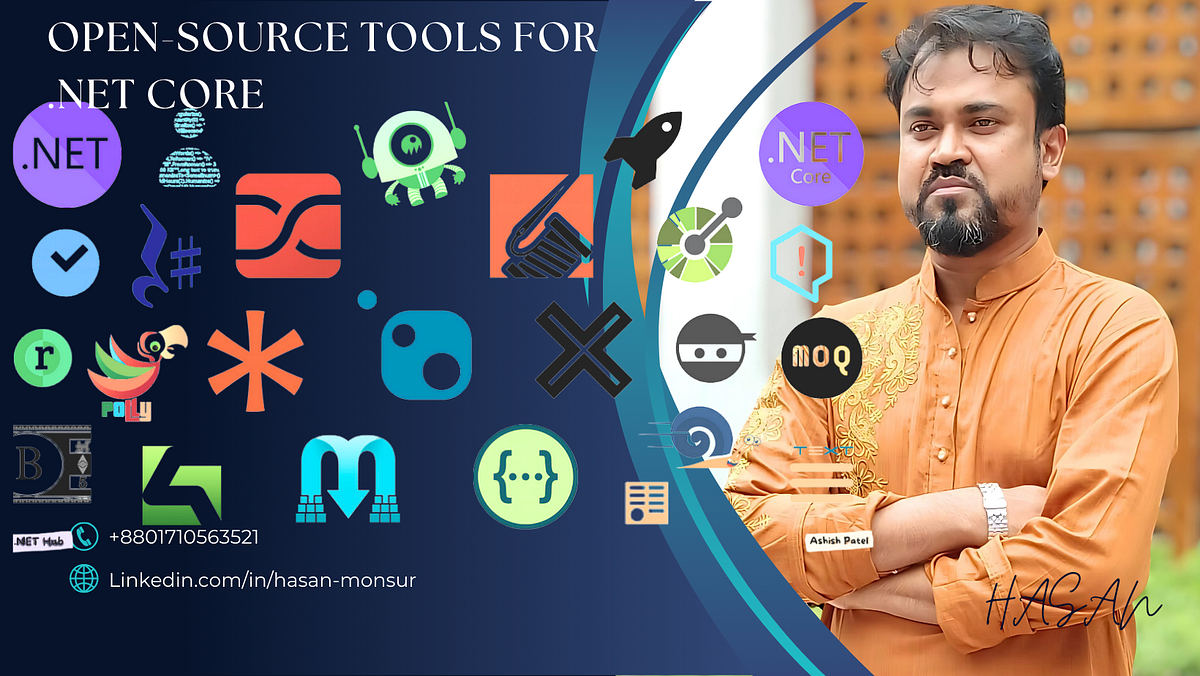 best 24 open-source tools for .net core development | by Engr. Md. Hasan Monsur | ASP DOTNET ...