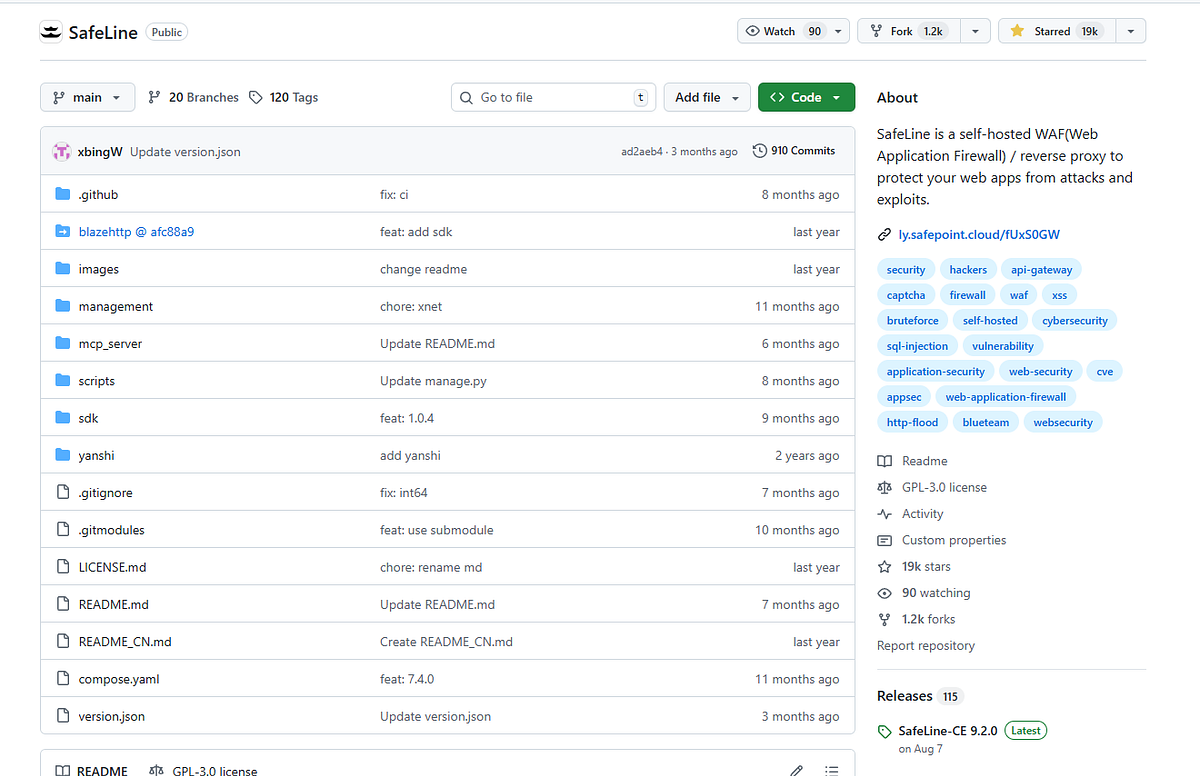 #1 on GitHub — What Did SafeLine Do Right? | by Joe Swift | Nov, 2025 | Medium