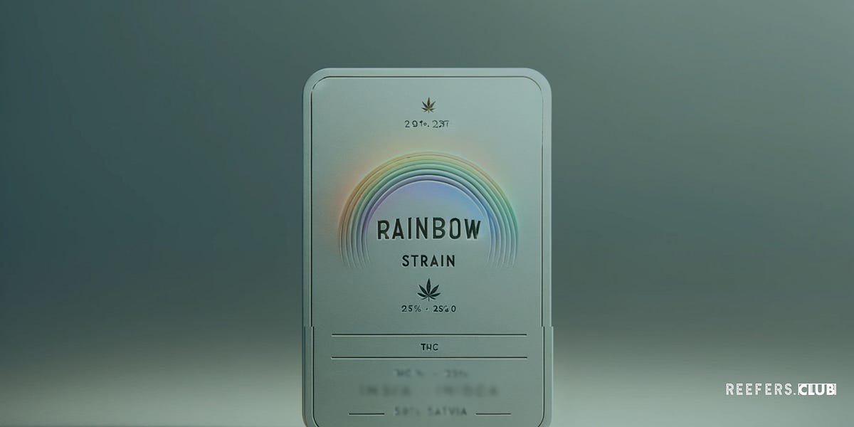 Rainbow. Rainbow Strain Breakdown 🌈 | by Reefer | Strains | Feb, 2025 ...