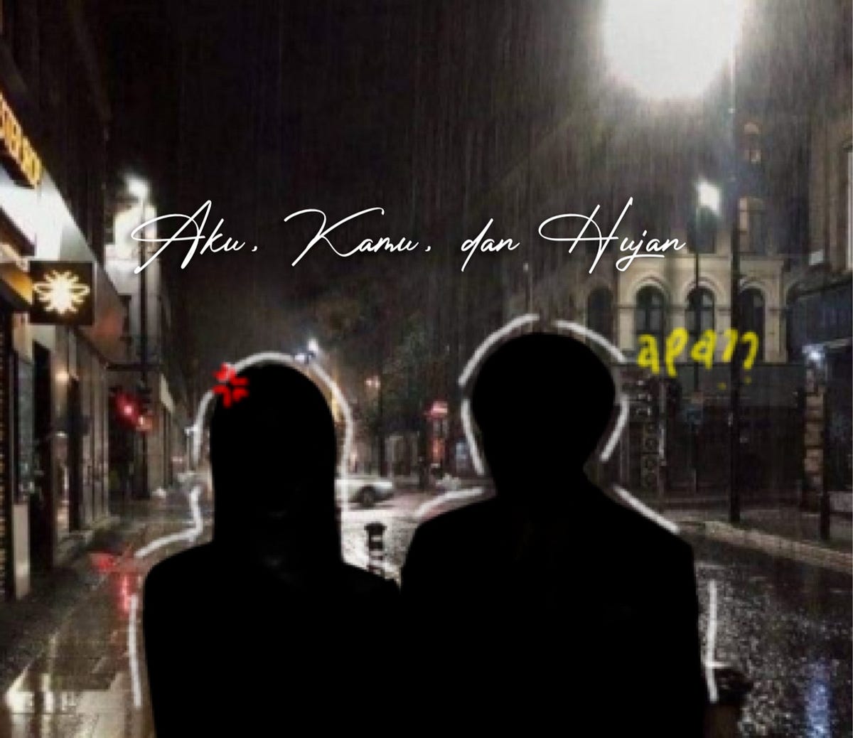 Hujan yang tak kunjung berhenti. Sesilla yang sudah bosan menunggu hujan… | by sarA. | Medium