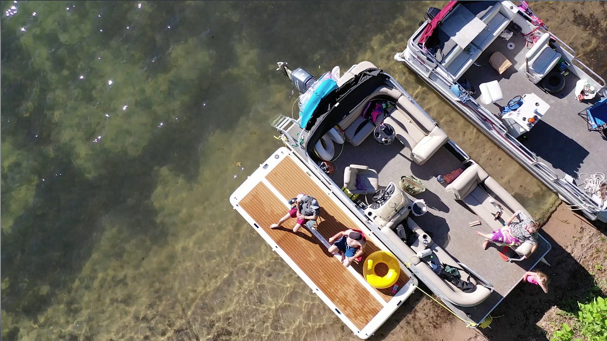 Patio Dock Review — Inflatable Dock by Island Hopper | by Tech We Want ...