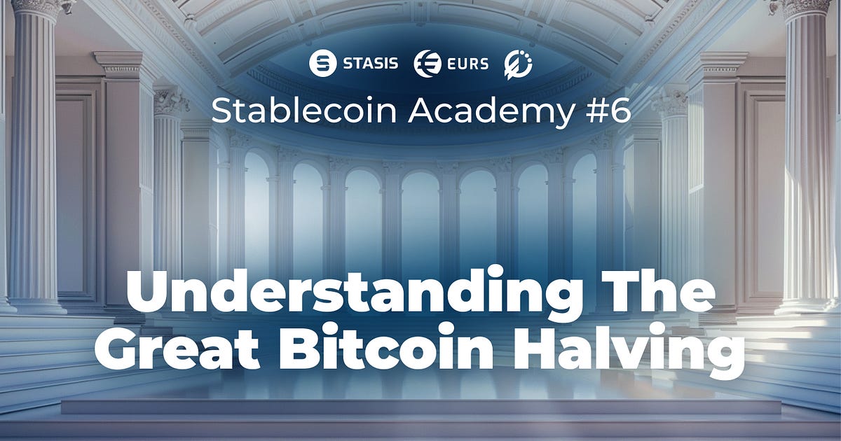 Stablecoin Academy 6: Understanding The Great Bitcoin Halving | by ...