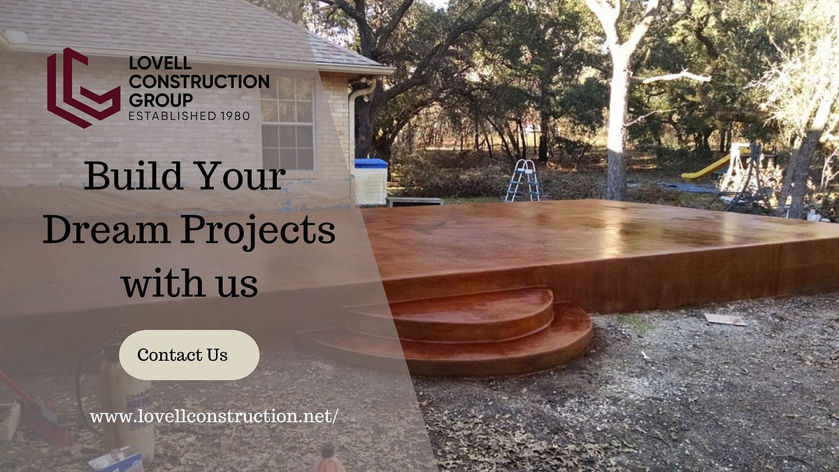 Concrete Contractors San Antonio Lovell Construction Group By