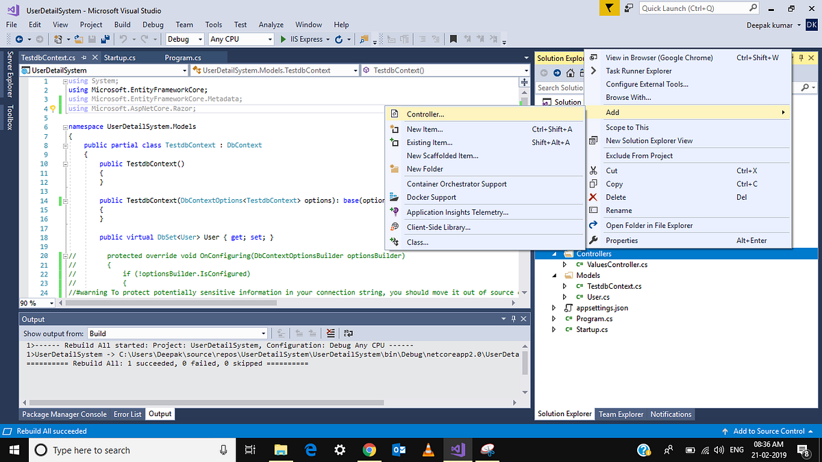 adding Controllers like this | by Deepak kumar | Medium