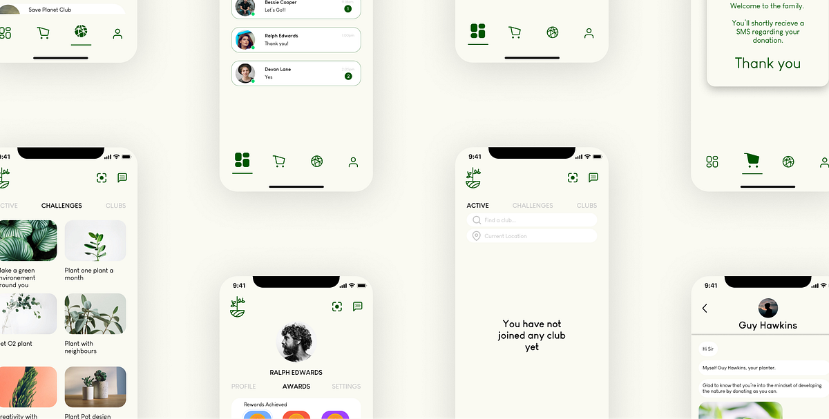 Project Nature: Designing an experience for people to connect with ...