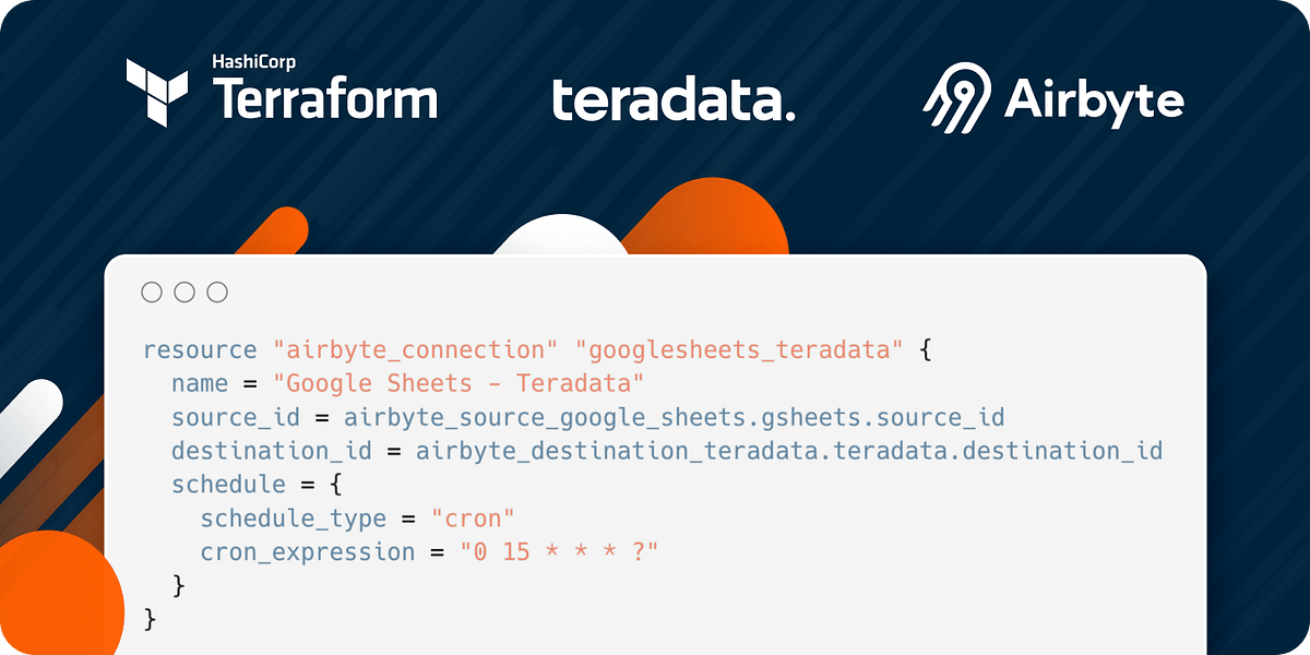 Manage ELT pipelines with code using Airbyte’s Terraform provider | by Janeth Graziani ...