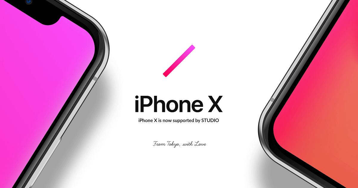 Design for “iPhone X” with STUDIO📱💡 | by Yutaka Ishii | STUDIO | Medium