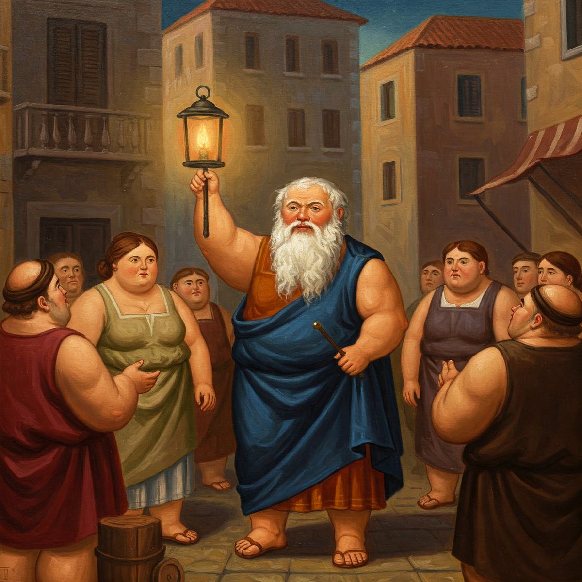 Diogenes, the Lantern, & Searching for Something Real | by errata | Mar ...