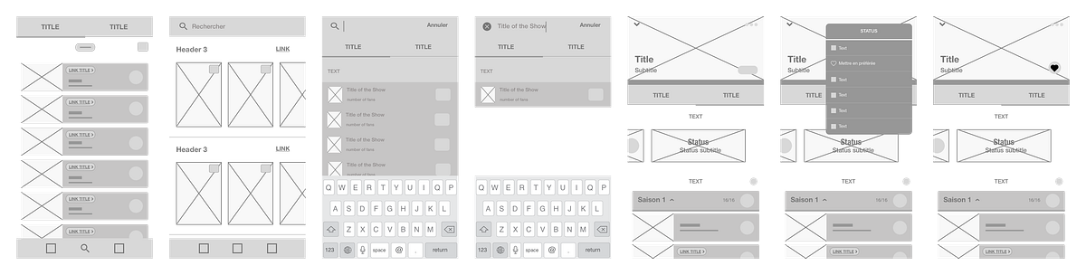 Let’s find new favorites! (Wireframing exercise) | by Stephanie Caixeta ...