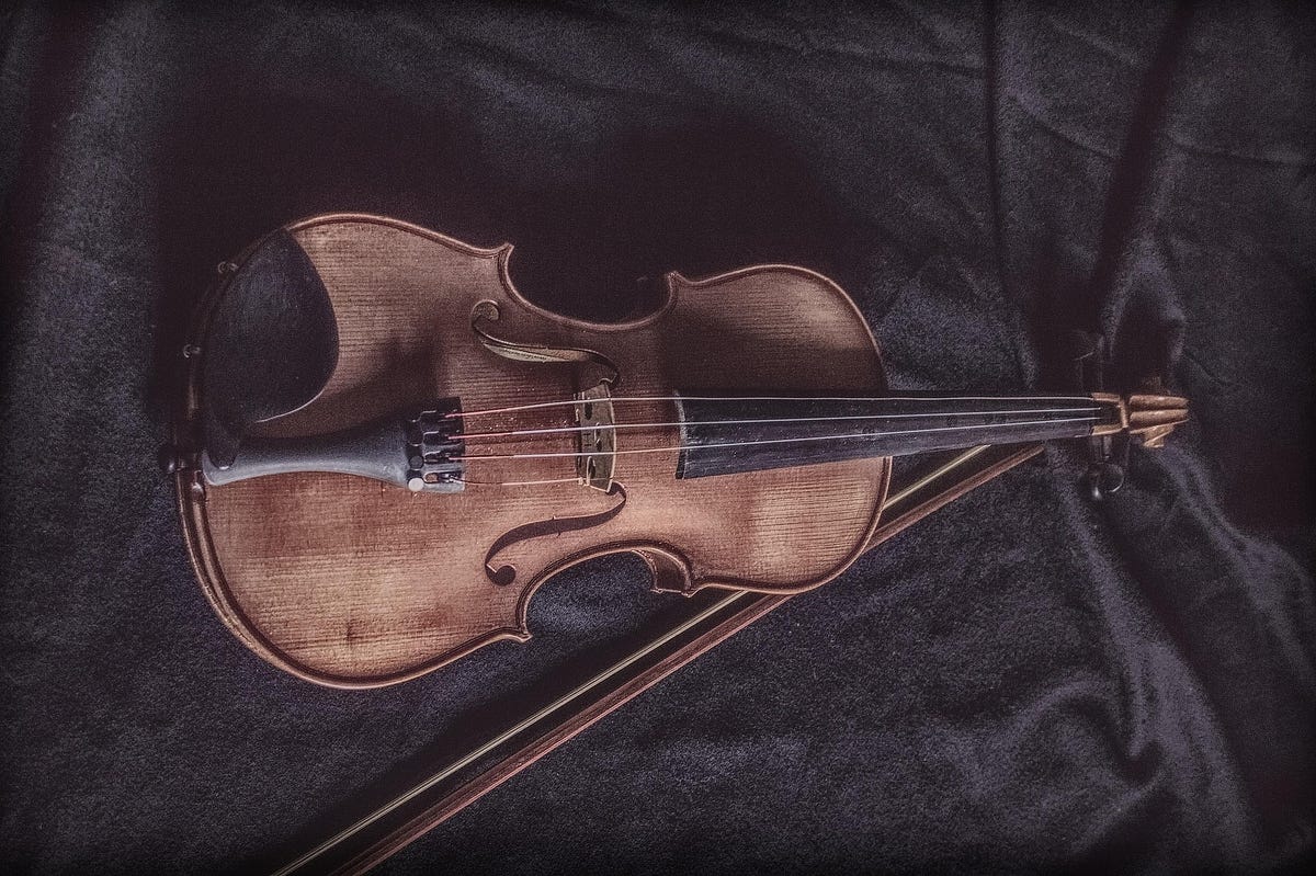 The Untuned Violin. The pungent smell of rosin and old wood… | by Ahmad ...