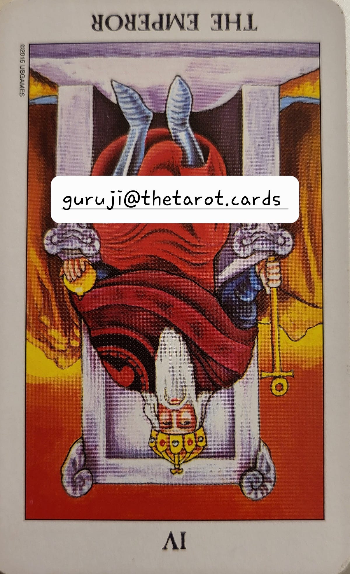 Tarot Card of the Day: The Emperor Reversed | by Vivek Kumar (Vik ...